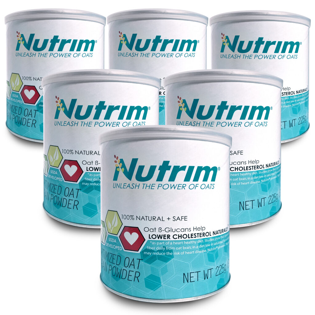 Nutrim® Oat Beta Glucan 30 Servings – 6 Can | Nutrim